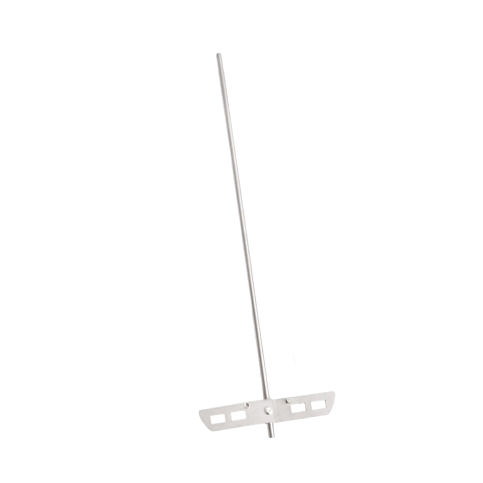 Degassing Stirrer Whip Mixer Rod Stainless Steel 17.5 Inch for Craft ...