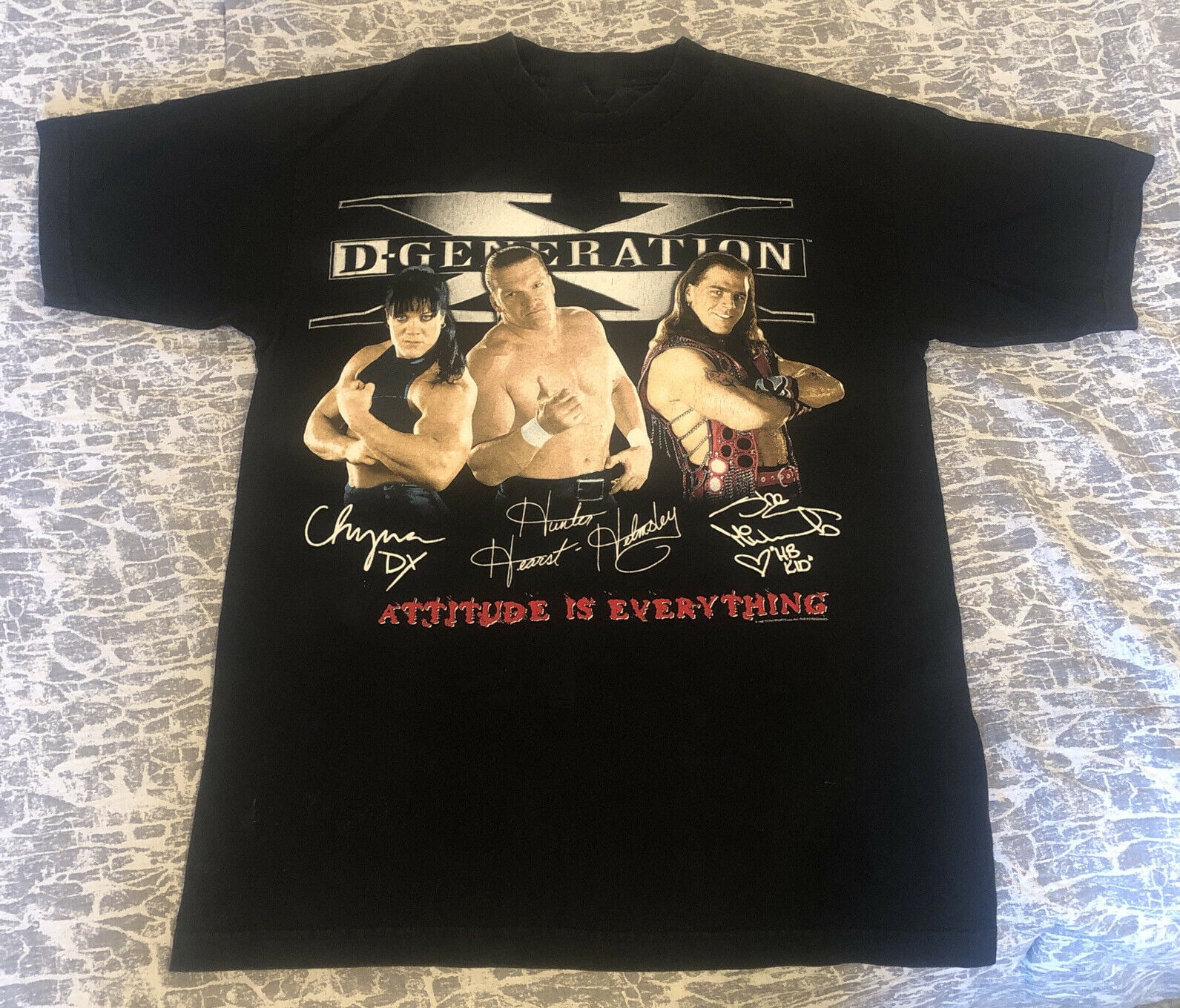Degeneration X HBK Triple H Chyna DX Shawn Michaels t shirt - Walmart.com