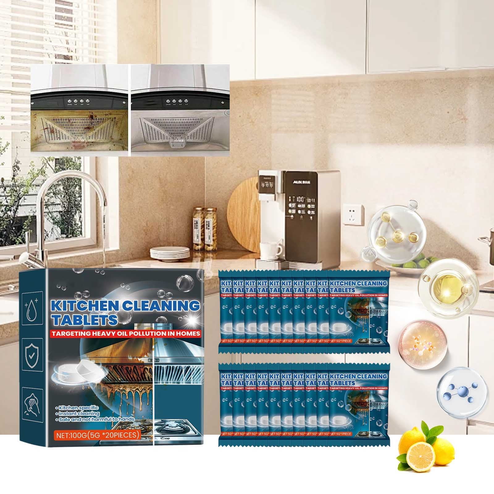 Degreasing Tablets,Heavy-Duty Cleaning,Effective Sanitizing,Eco ...