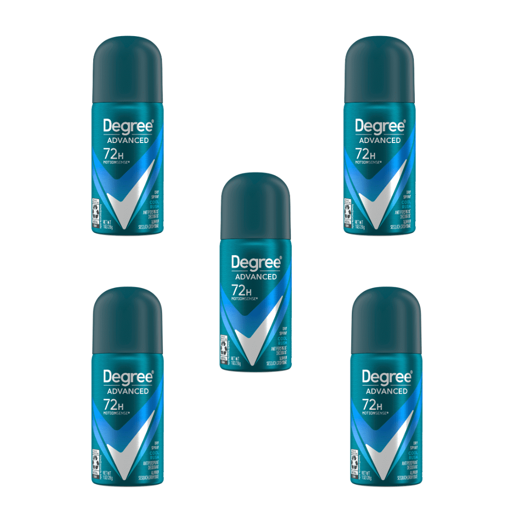 Degree Advanced 72H Motion Sense Dry Spray Cool Rush Antiperspirant ...