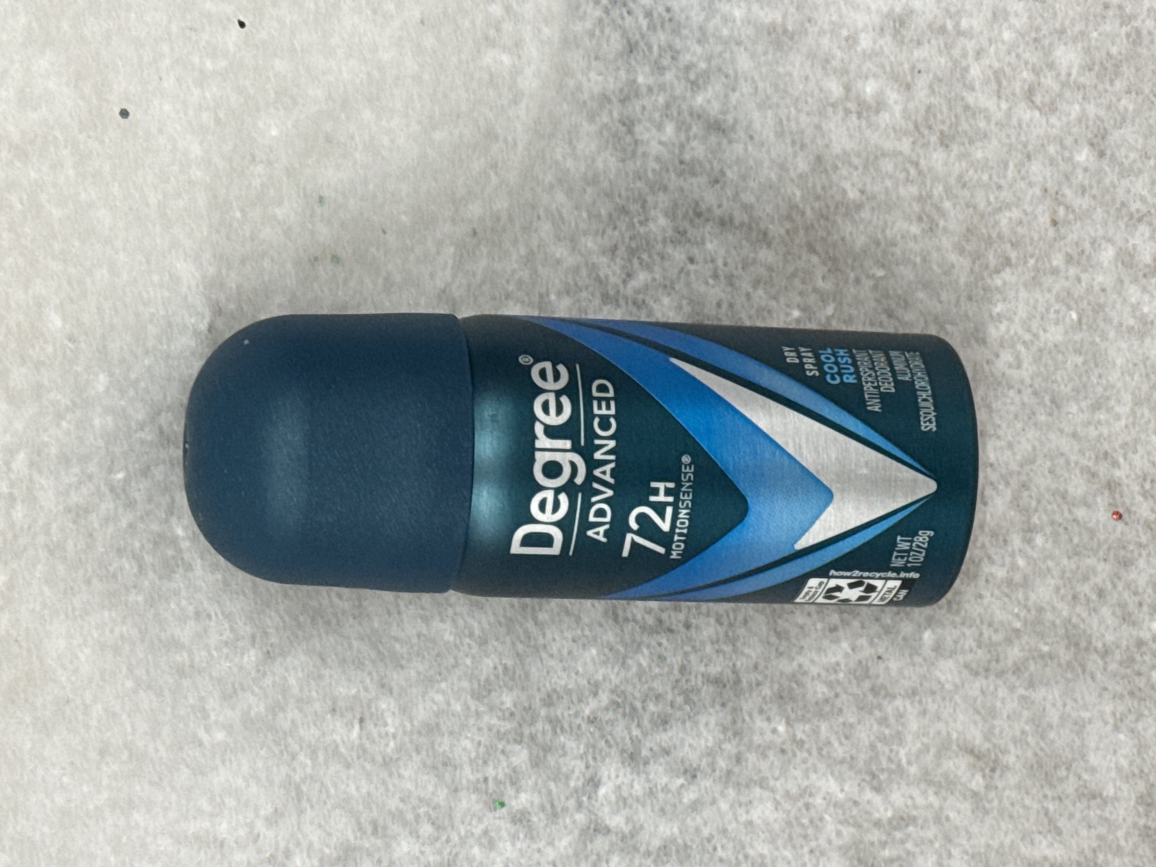 Degree Men Advanced 72H Cool Rush Antiperspirant Deodorant Dry Spray ...