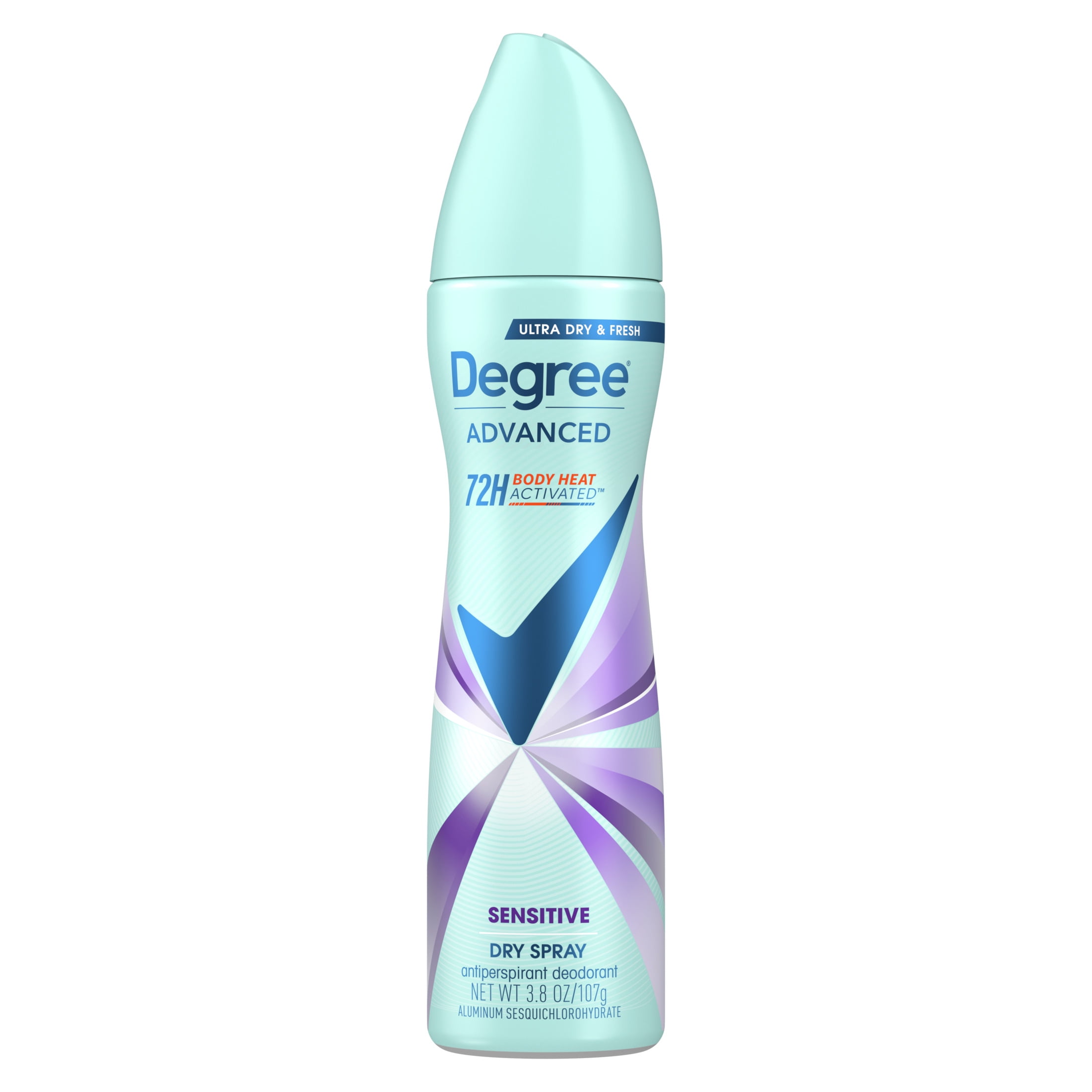 Degree Advanced Long Lasting Antiperspirant Deodorant Dry Spray ...