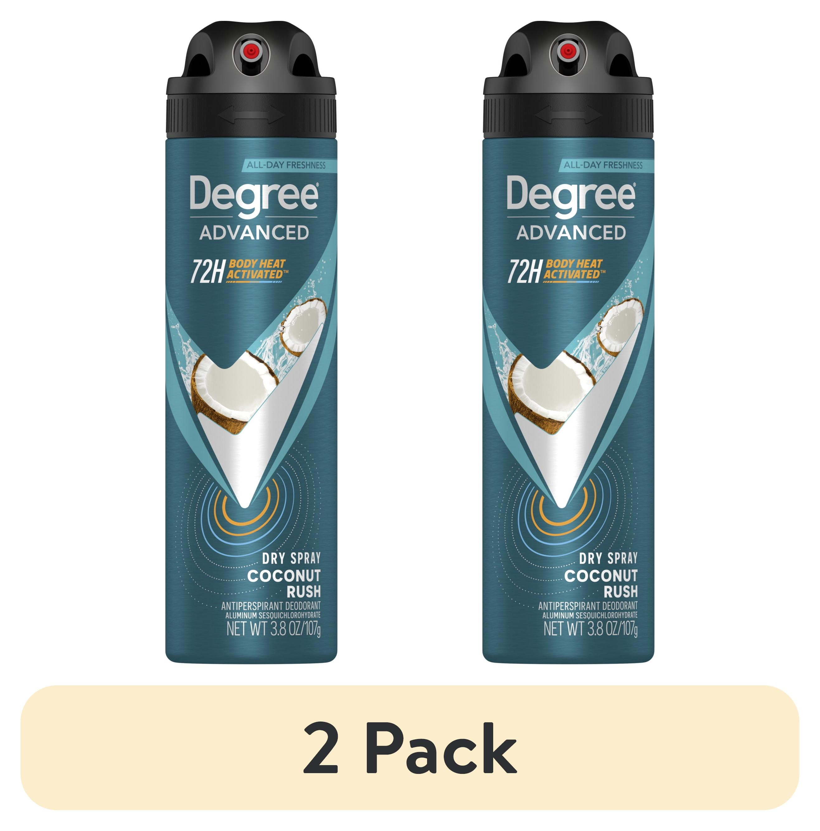 (2 pack) Degree Advanced Long Lasting Men's Antiperspirant Deodorant ...