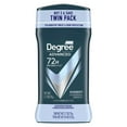 Degree Advanced Long Lasting Men's Antiperspirant Deodorant Stick Twin ...