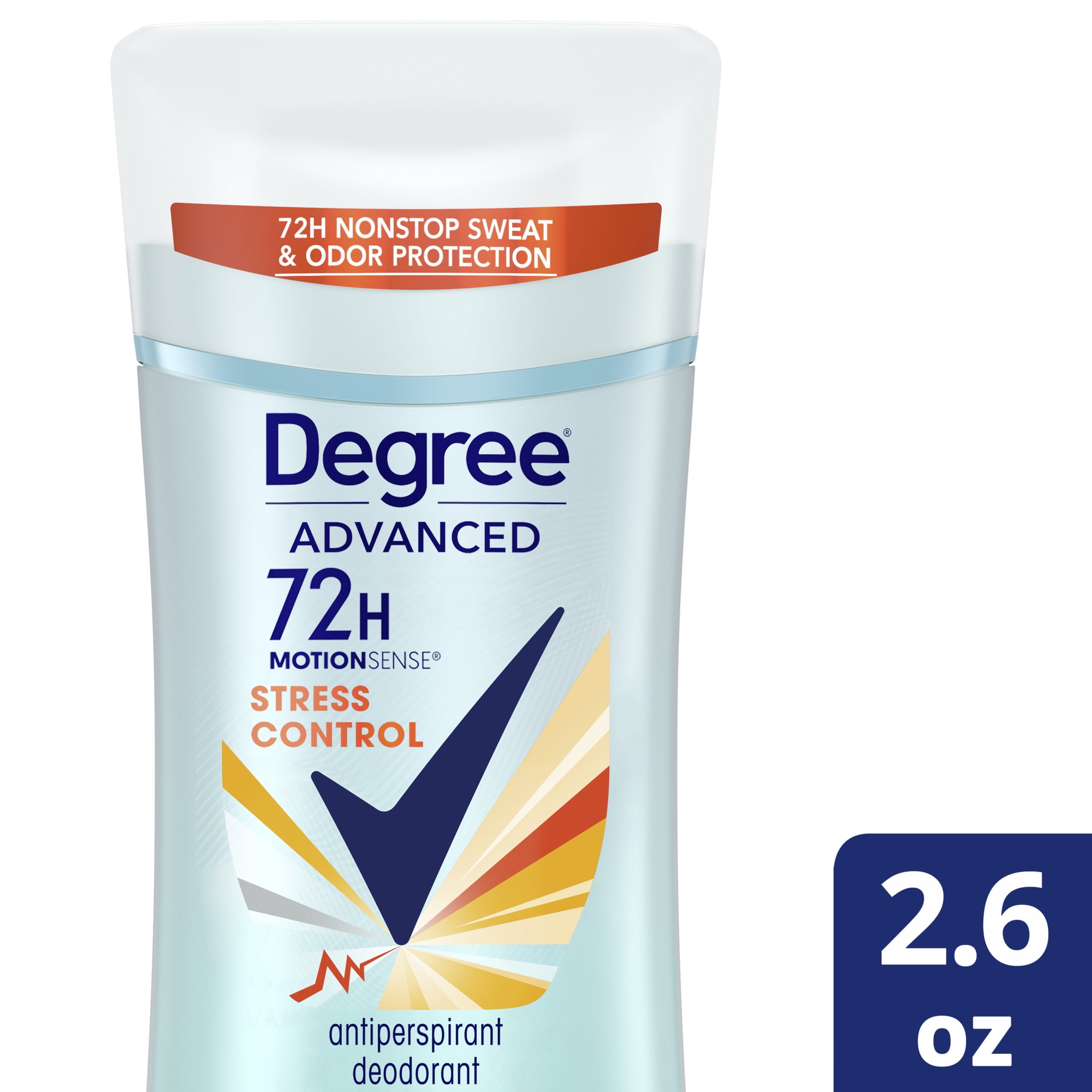 Degree Advanced Long Lasting antiperspirant Deodorant Stick, Stress ...