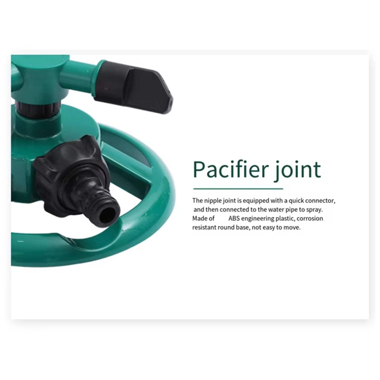 Degree Automatic Rotating Lawn Garden Irrigation Equipment Sprinkler ...