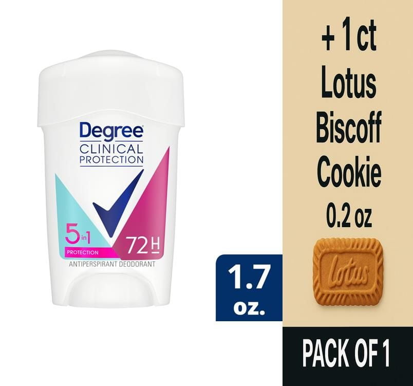 Degree Clinical Protection Womens Antiperspirant Deodorant Stick 1.7 oz ...