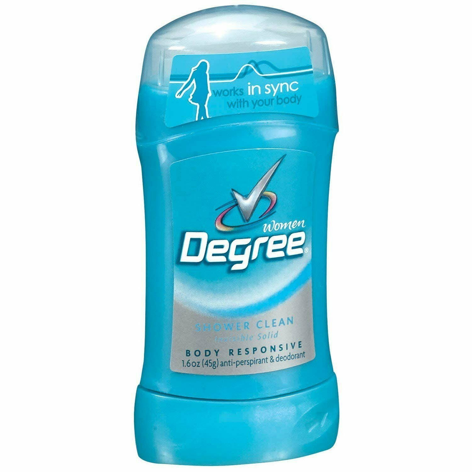 Degree Dry Protection Antiperspirant Deodorant Invisible Solid, Shower ...