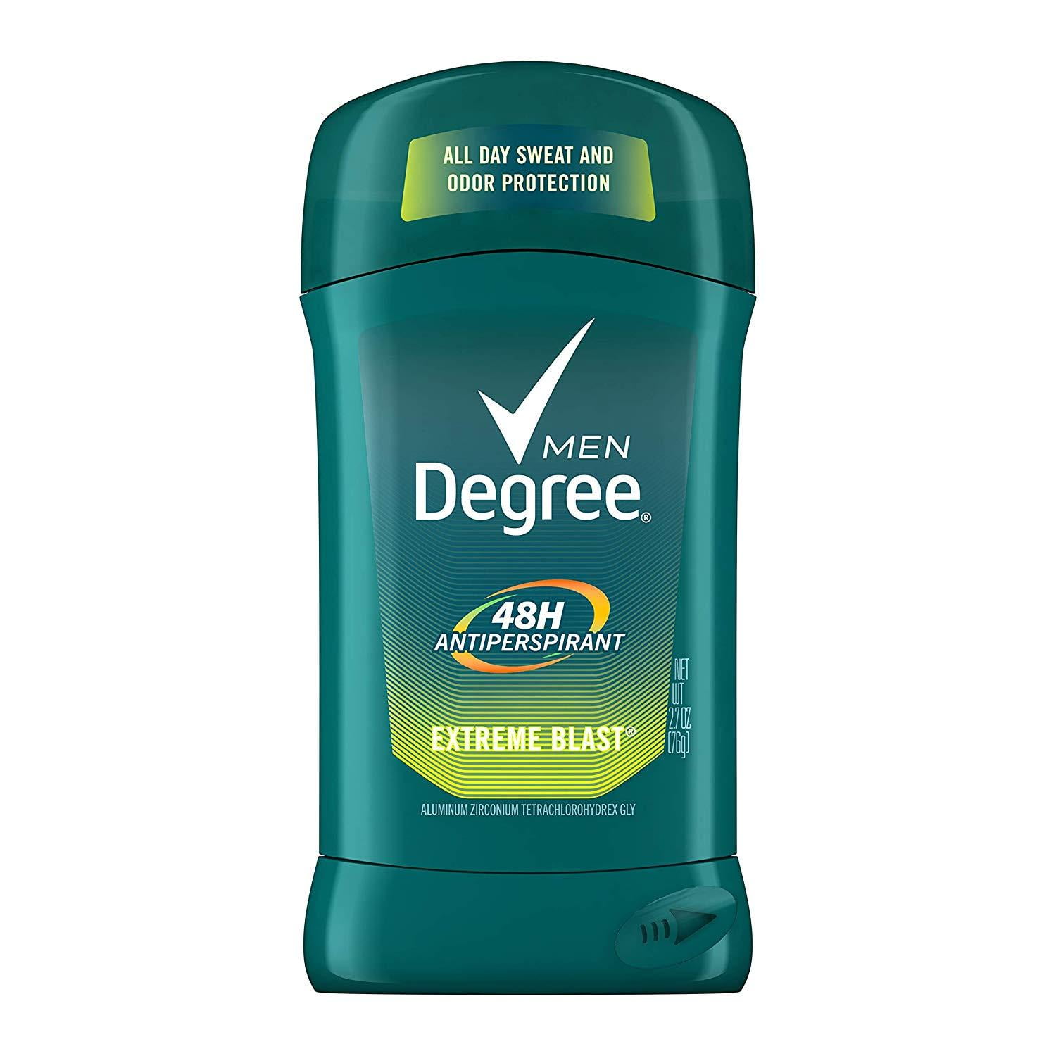 Degree Men Dry Protection Antiperspirant Extreme Blast 1.7 Oz - Walmart.com
