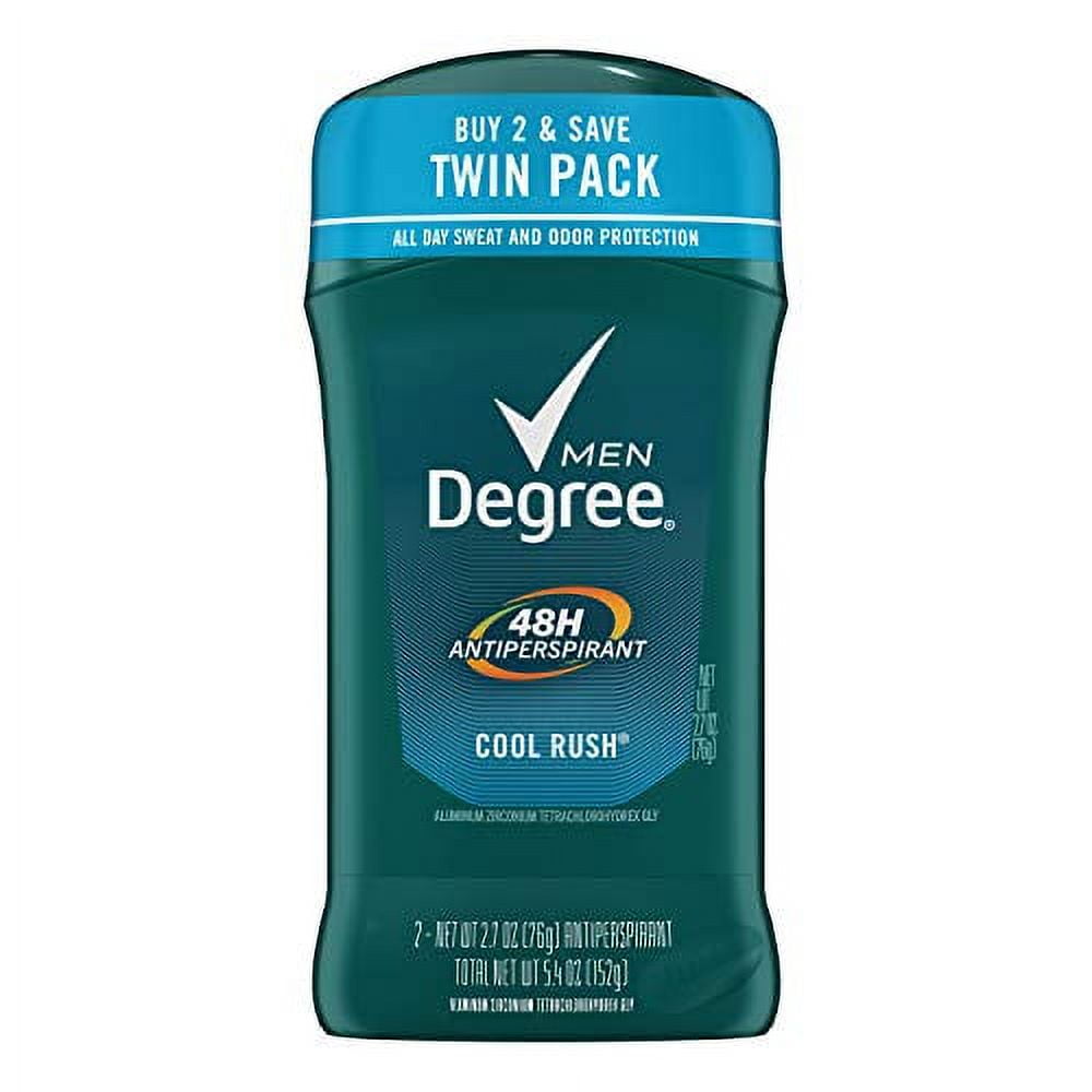 Degree Men Original Antiperspirant Deodorant Odor Protection Cool Rush ...