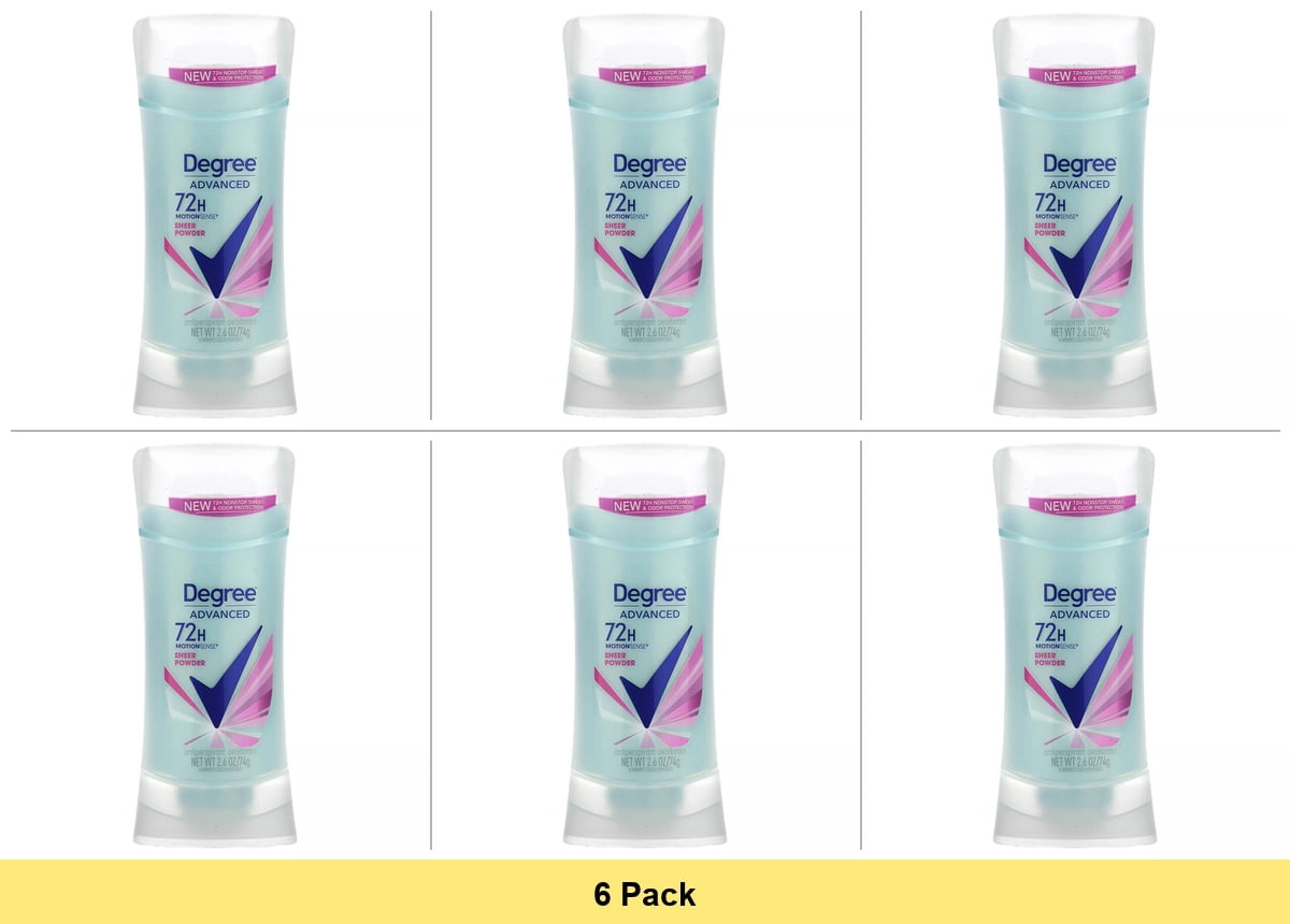 Degree MotionSense Long Lasting Antiperspirant Deodorant Stick, Sheer ...