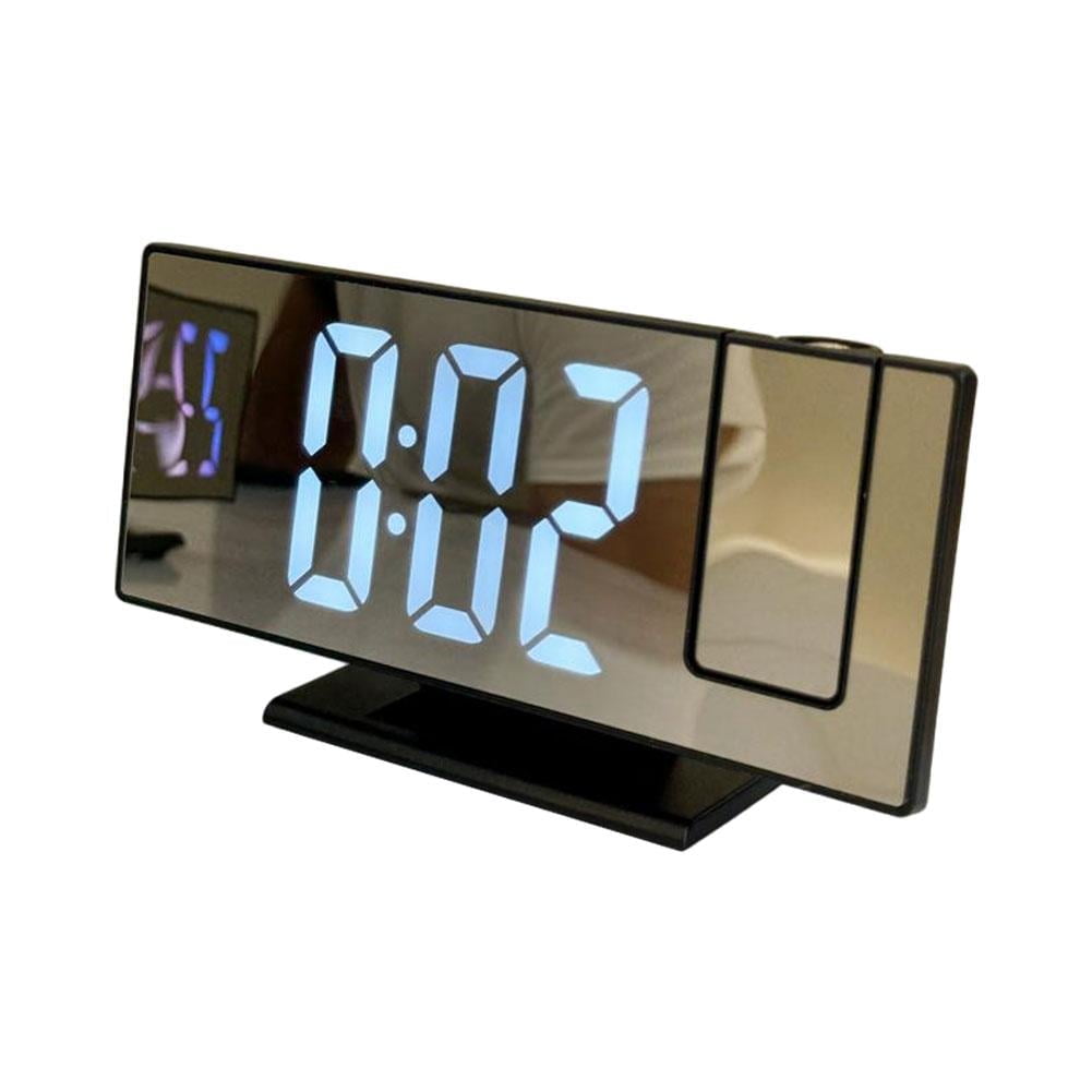Degree Rotatable LCD Projection Clock with Temperature Display and ...