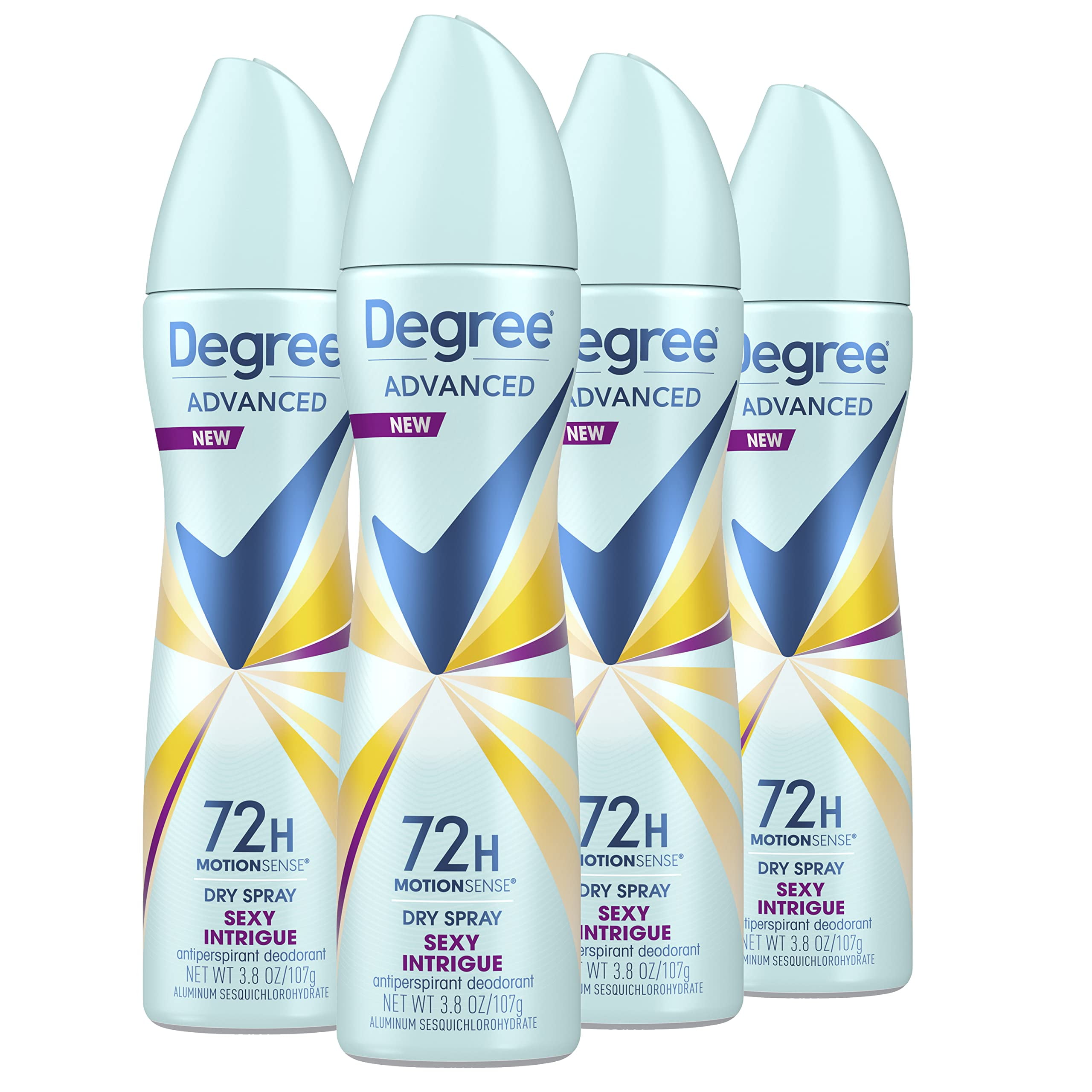 Degree Women Antiperspirant Deodorant Dry Spray Sexy Intrigue, 3.8 ...
