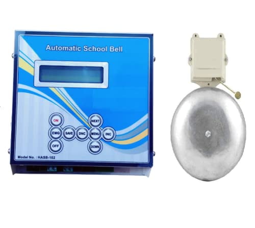 Dehmy latest school bell systemautomatic school bell system with 6 inch ...