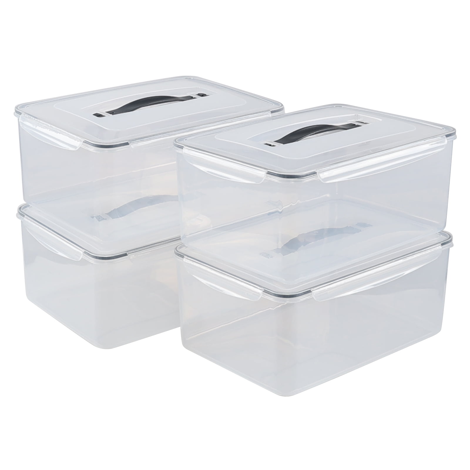 Dehouse 15 L Airtight Rectangular Food Storage Container with Top ...