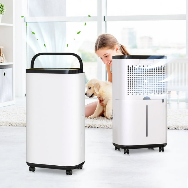 Dehumidifier 50 Pint Max for 4500 Sq ft for Basements,3 Modes, 24H ...