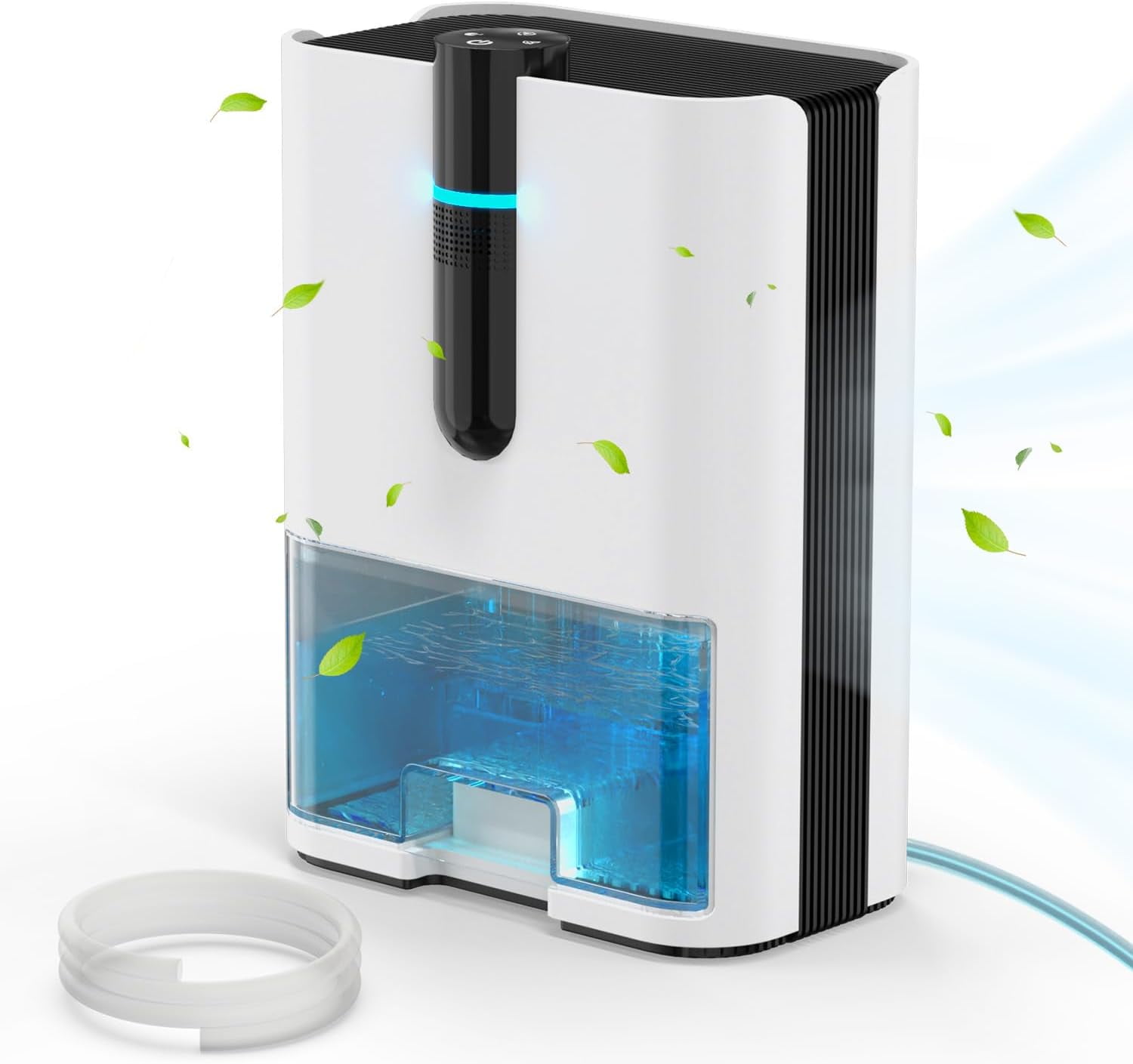 Dehumidifier for Basement with Drain Hose, 850 Sq.Ft Small ...