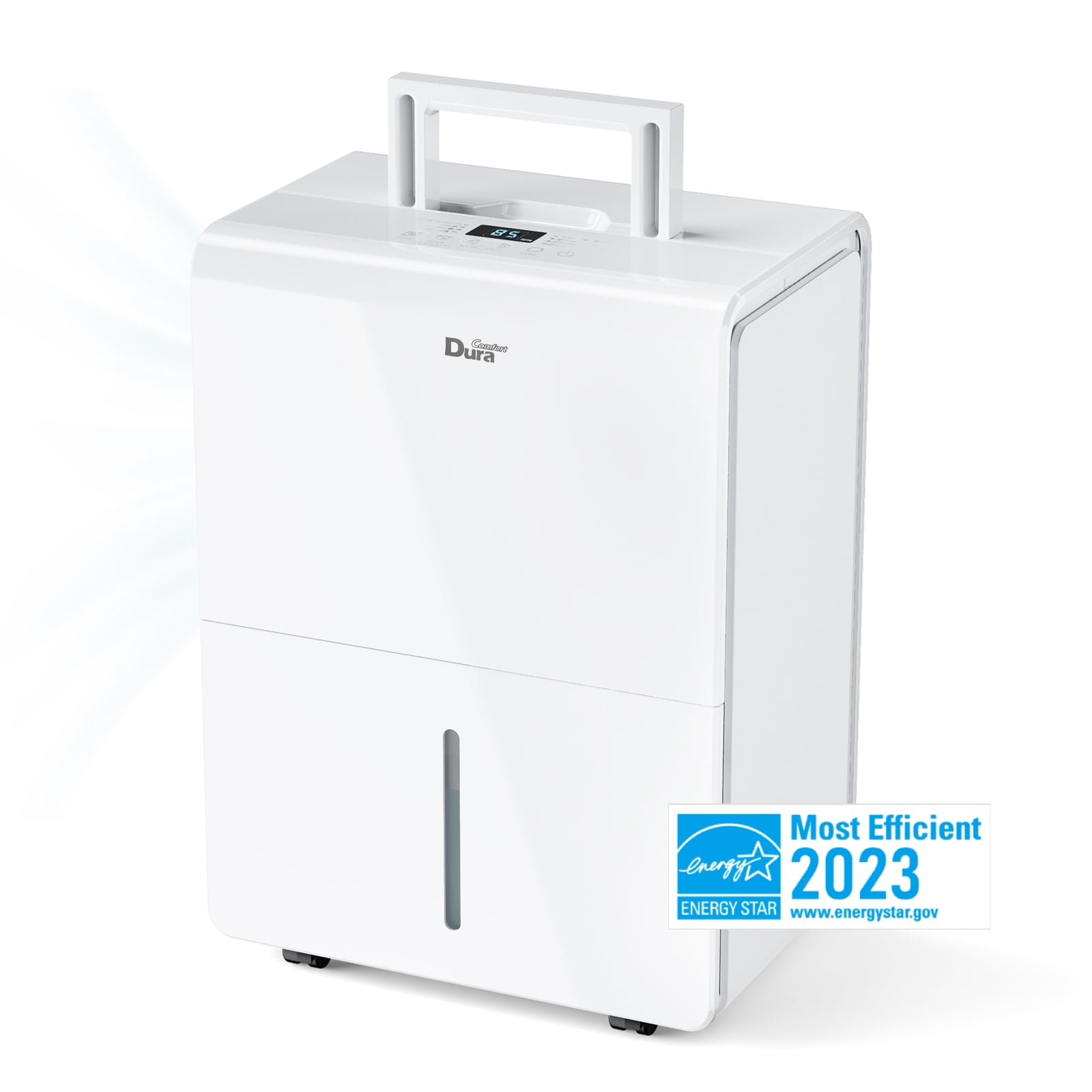 DuraComfort Dehumidifier with WIFI Control for Large Rooms up to 4500 ...