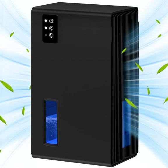 Dehumidifier, Small Dehumidifiers for Home,with 3L/105 OZ Water Tank ...