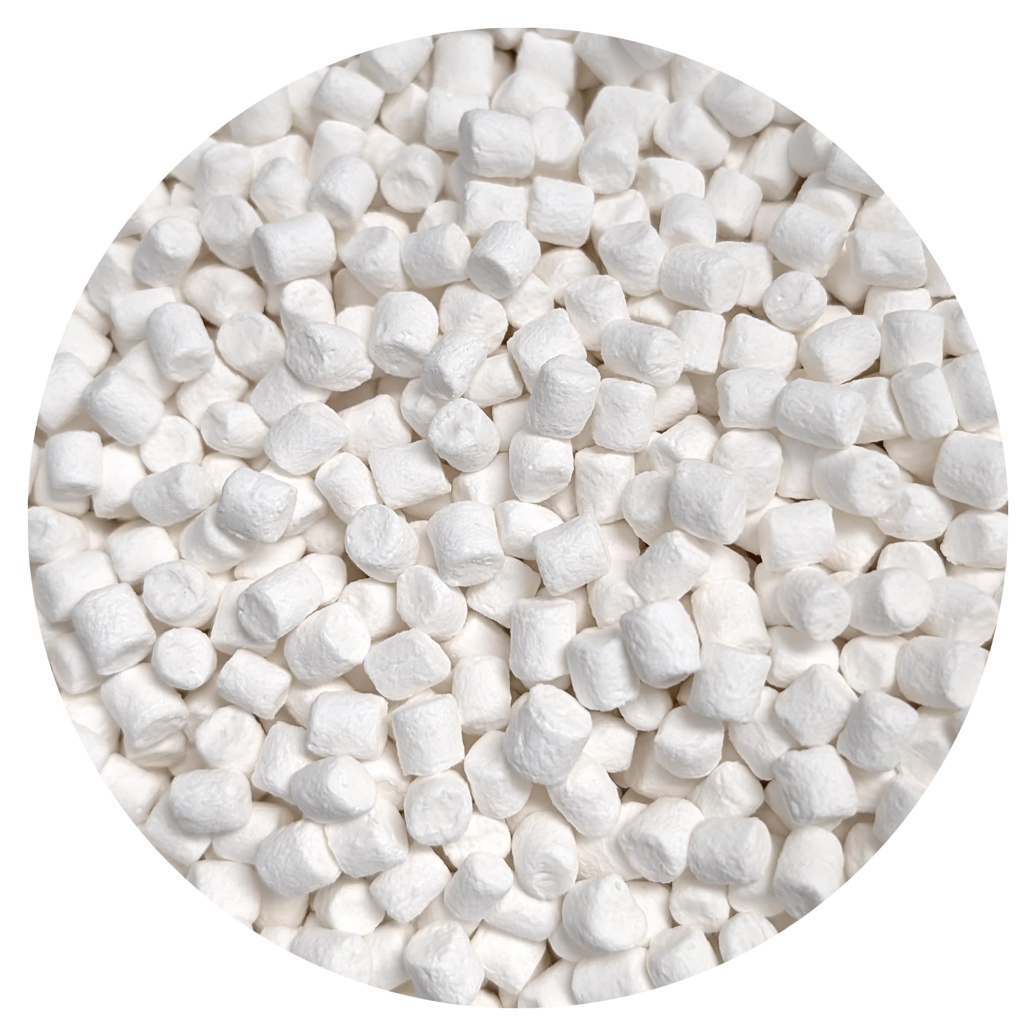 Dehydrated Marshmallows, 1 Pound Bulk Bag Mini Marshmallows, The ...
