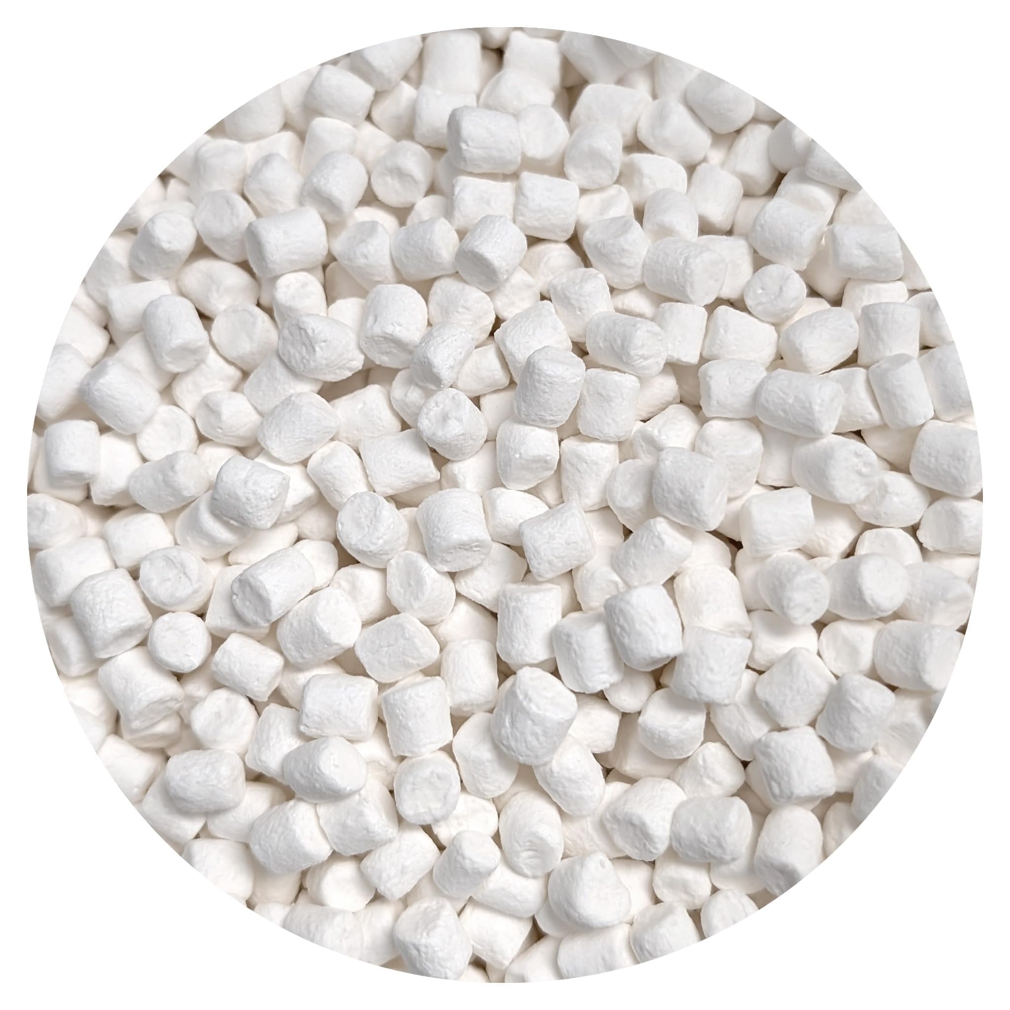 The Hampton Candy, Dehydrated Marshmallows, 2lb Bulk Bag, Vanilla Mini ...