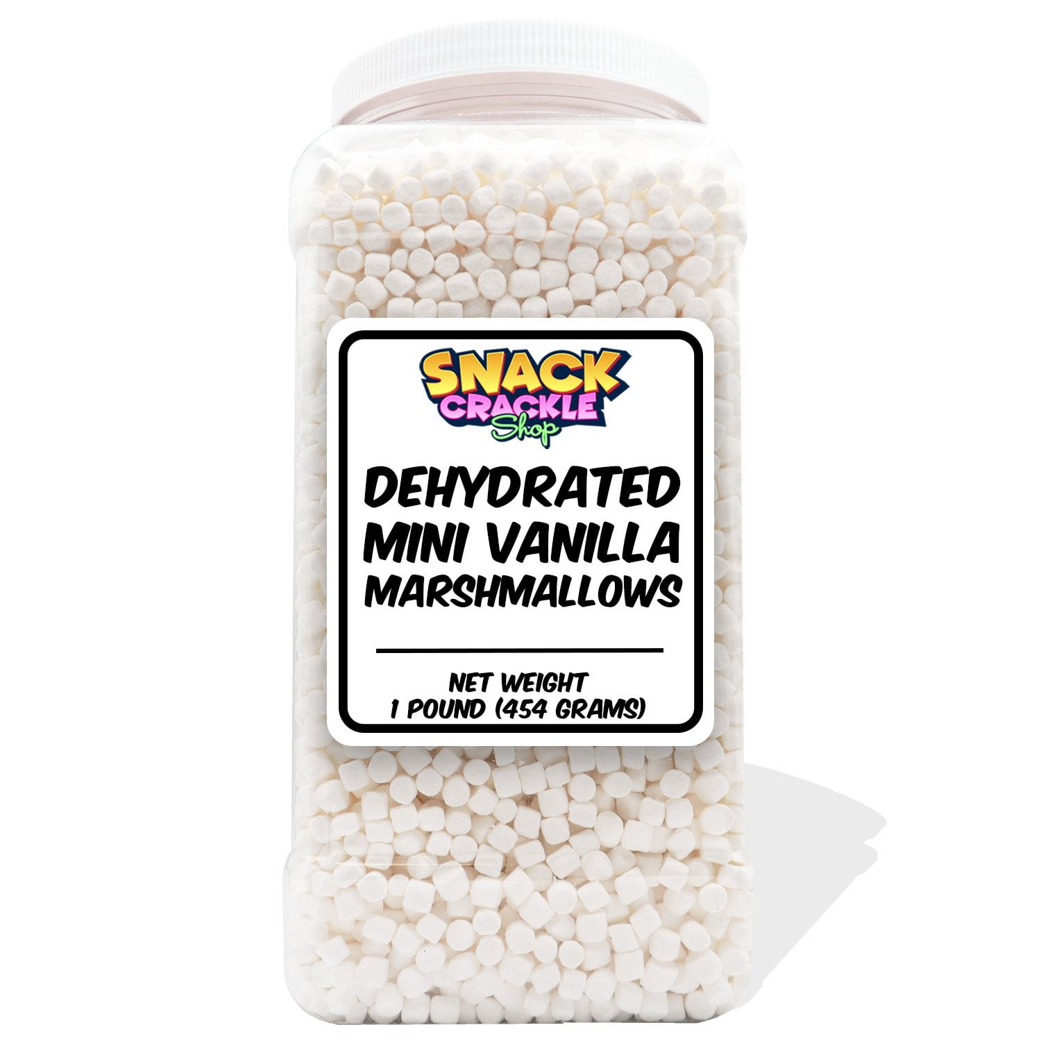 Dehydrated Mini Vanilla Marshmallows Crunchy & Sweet Mini Marshmallow ...