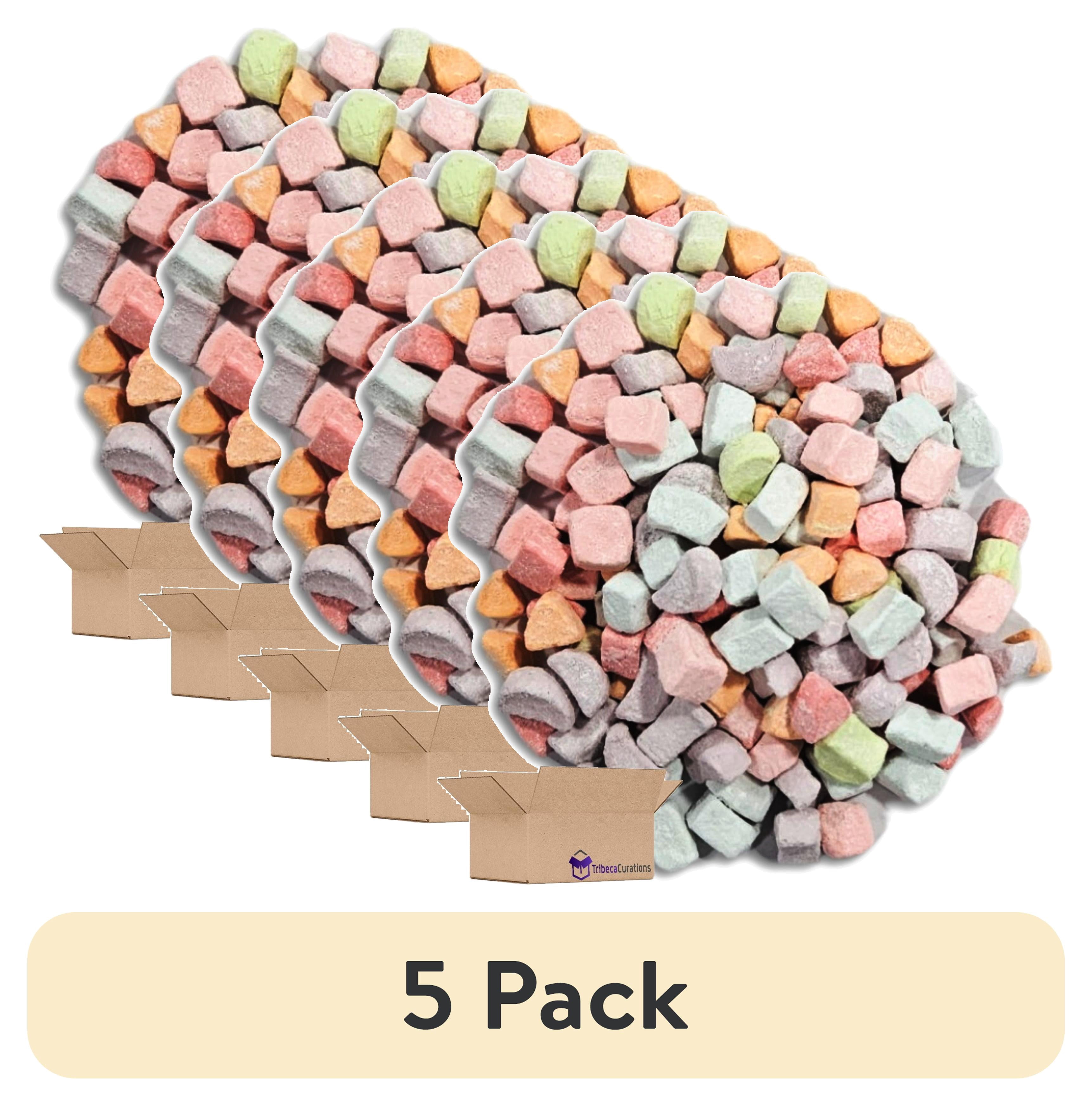 (5 pack) Dehydrated Rainbow Mashmallows Bulk Value Pack 2 Pound Bag ...