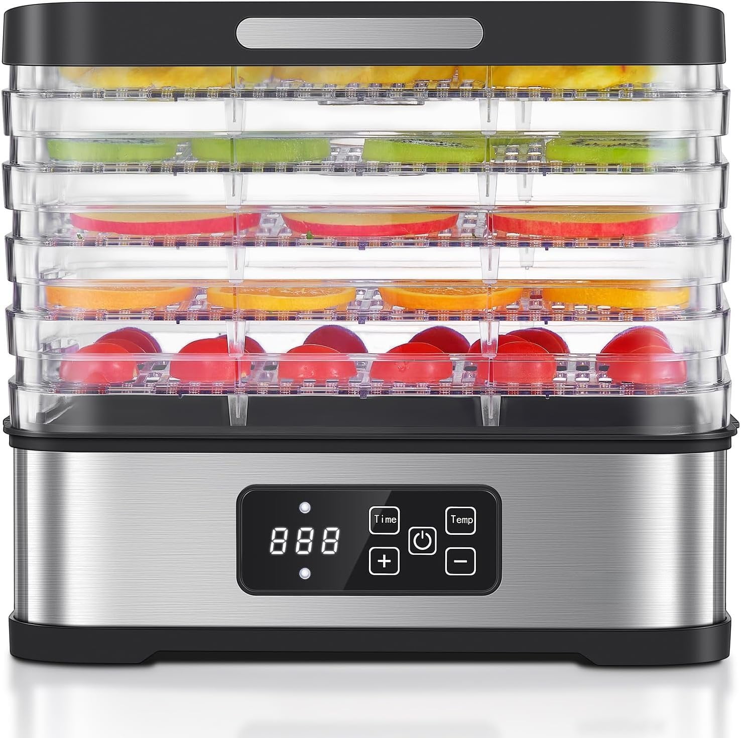 Dehydrator Machine, Compact Dehydrators for and Jerky, Fruits, Veggies ...