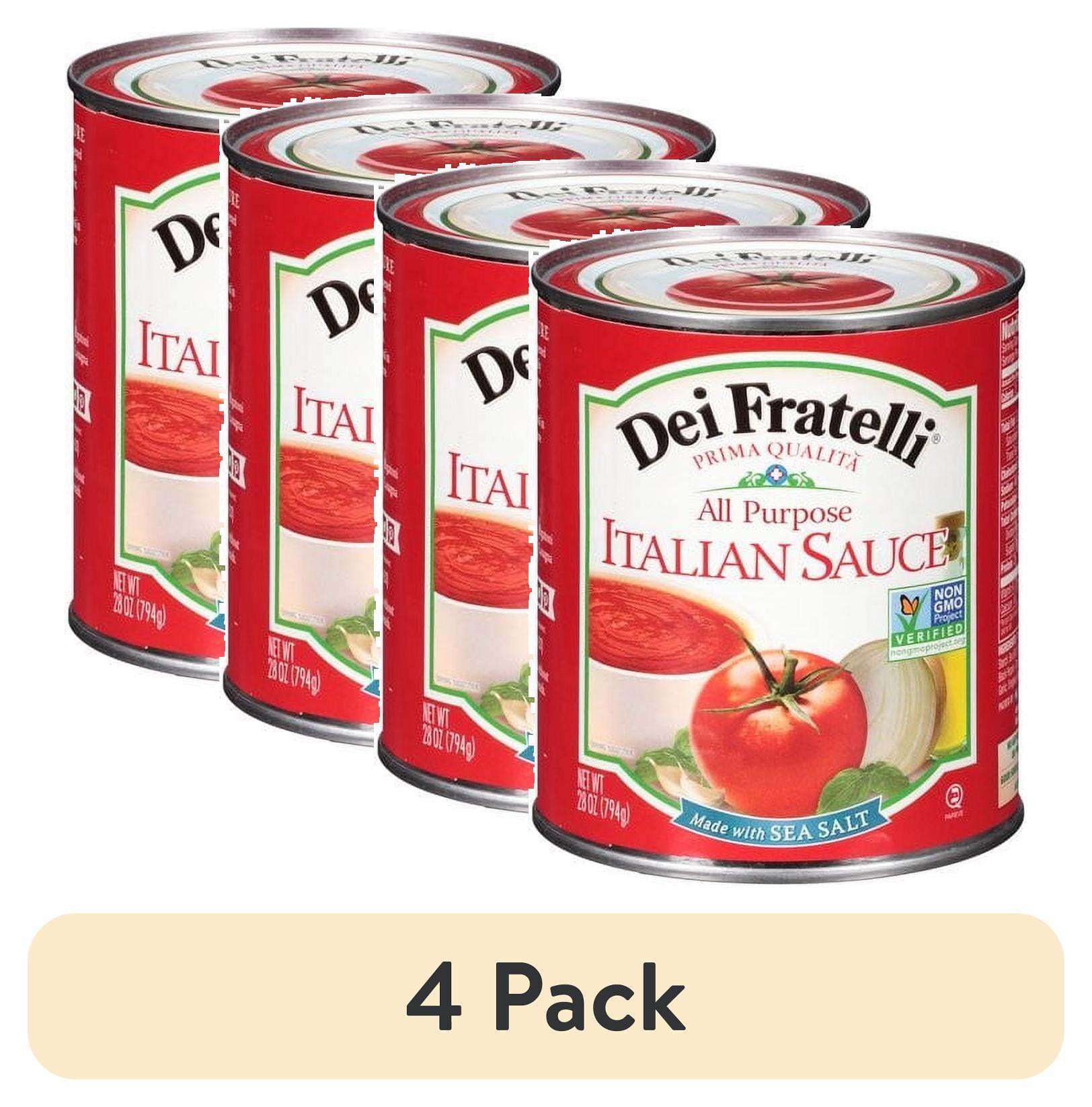 (4 pack) Dei Fratelli Italian Sauce, 28 Oz - Walmart.com