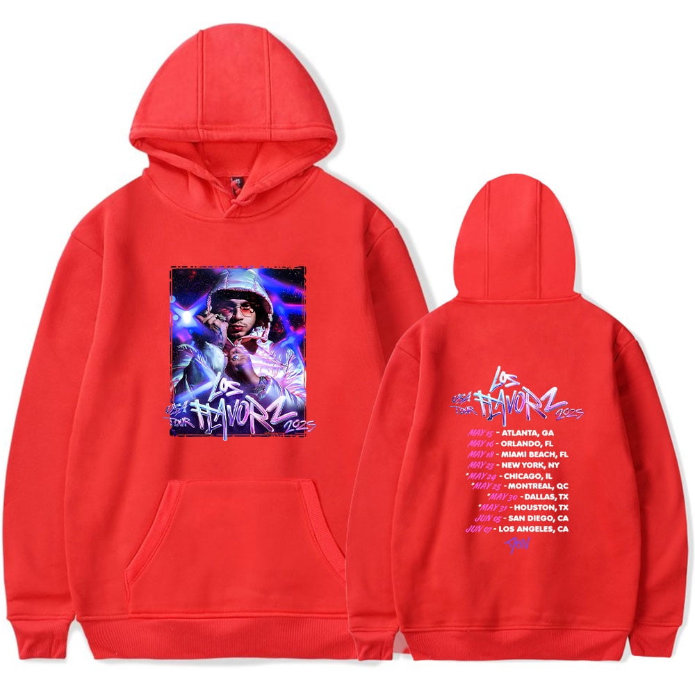 Dei V Los Flavorz USA Tour 2025 Merch Hoodies Women Men Casual Long ...
