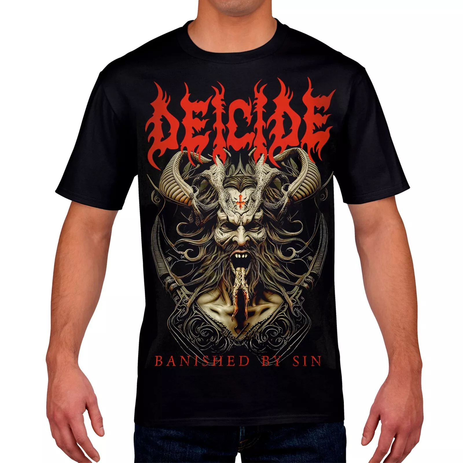 Deicide 2024 Banished By Sin T-Shirt Unisex S-4XL Hot Trending Shirt, Sweatshirt, Hoodie ...