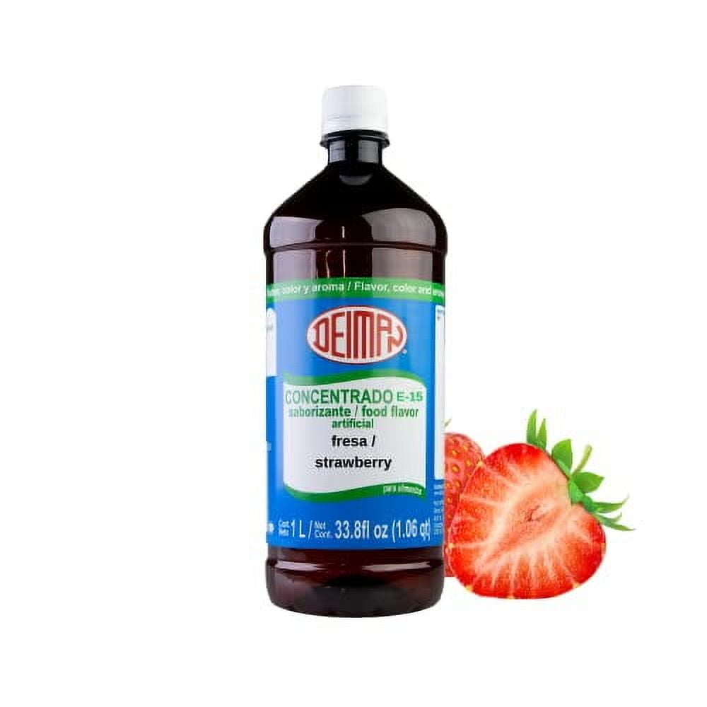 Deiman Artificial Food Flavoring Strawberry E-15 C (33.8 Fl oz ...