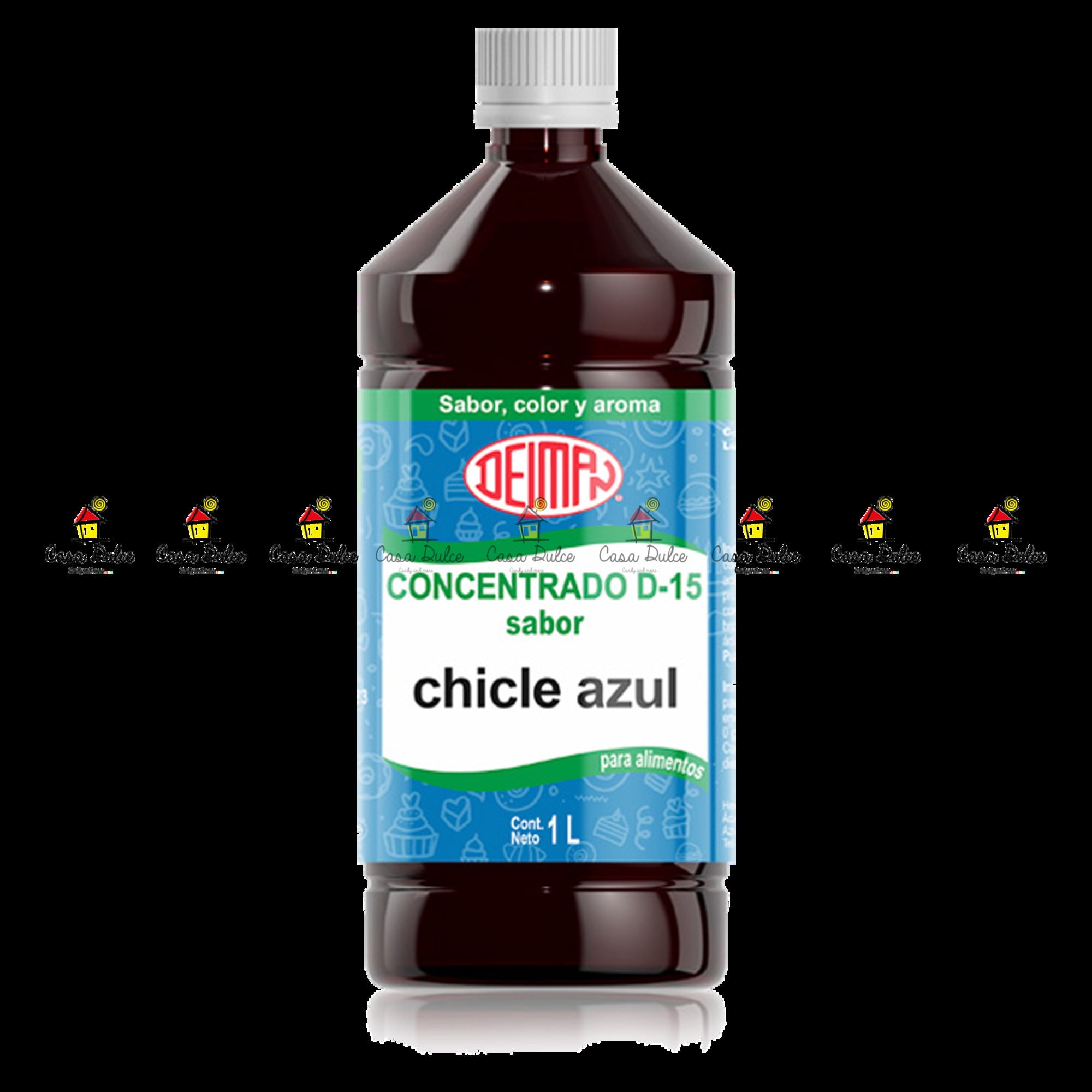 Deiman - C. Chicle Azul E-15 6/33.8oz - Walmart.com