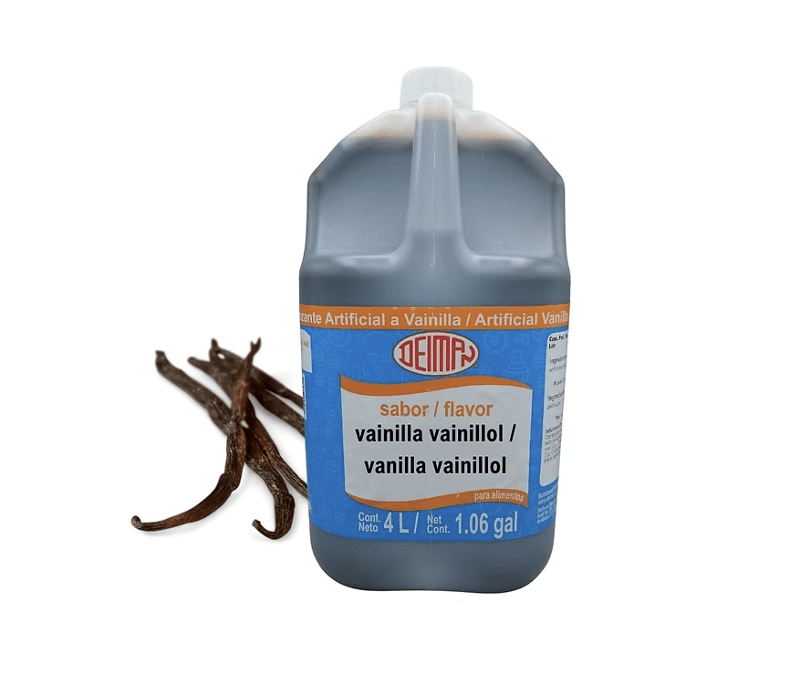 Deiman Vanilla Vainillol Essence (1.06 gal)- flavoring for gelatin, ice ...