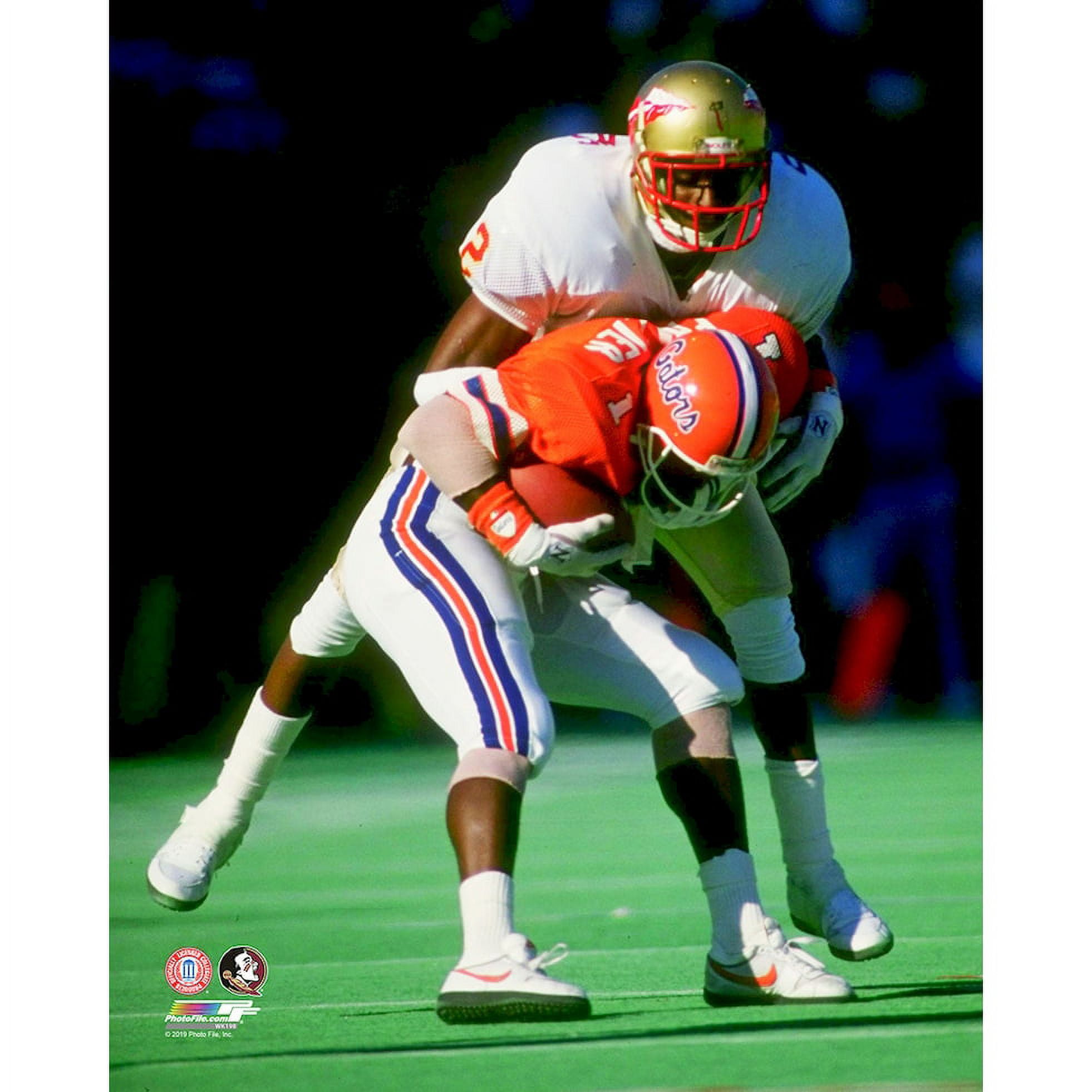 Deion Sanders Florida State Seminoles 1987 Action 16"x20" Print ...