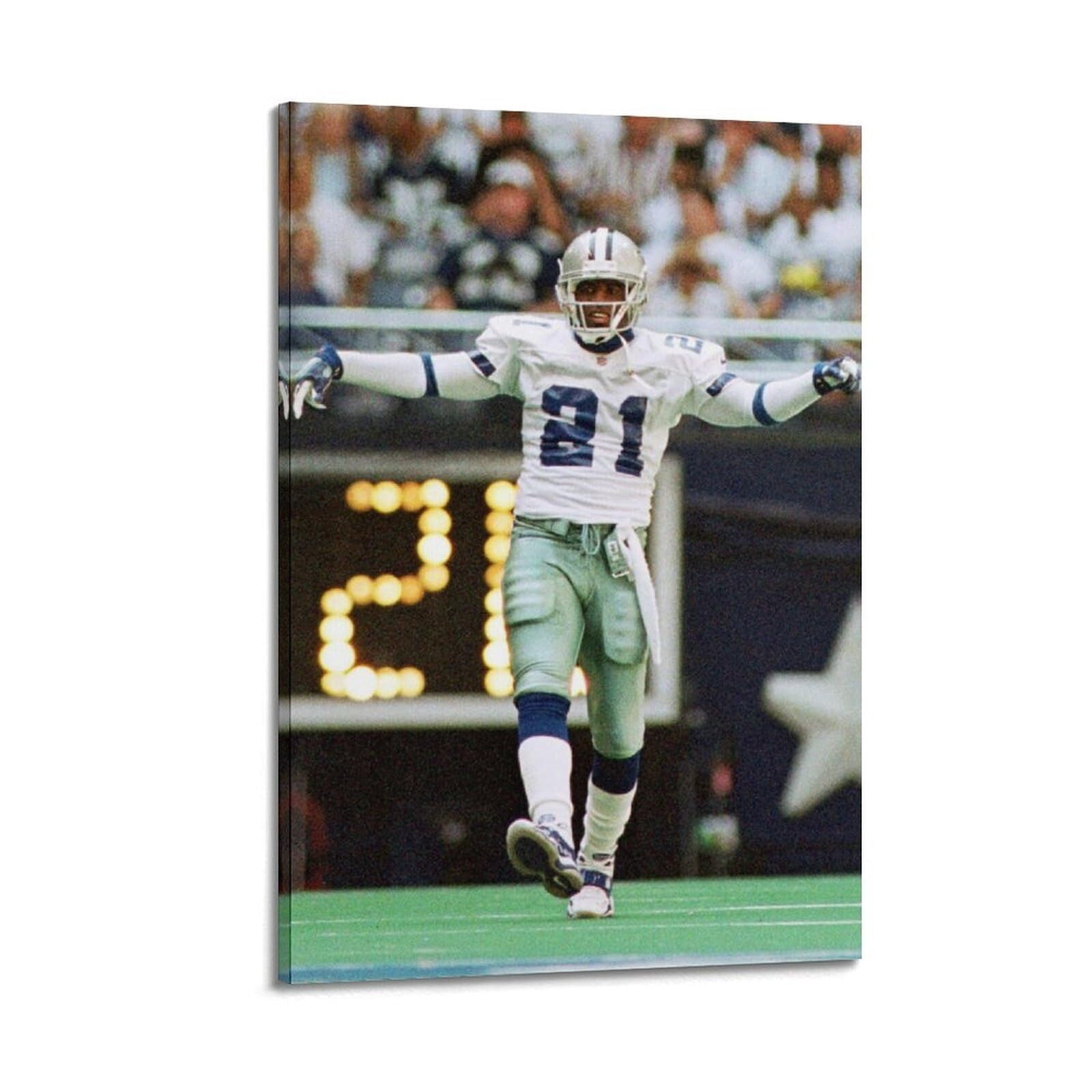 Deion Sanders Football Poster Poster Album Cover Posters for Bedroom ...