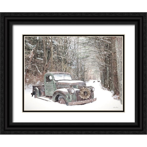 Deiter, Lori 14x12 Black Ornate Wood Framed with Double Matting Museum ...