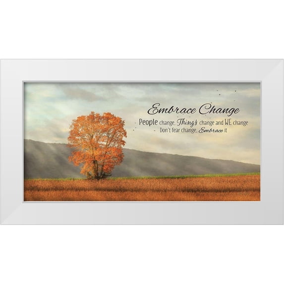 Deiter, Lori 24x14 White Modern Wood Framed Museum Art Print Titled ...