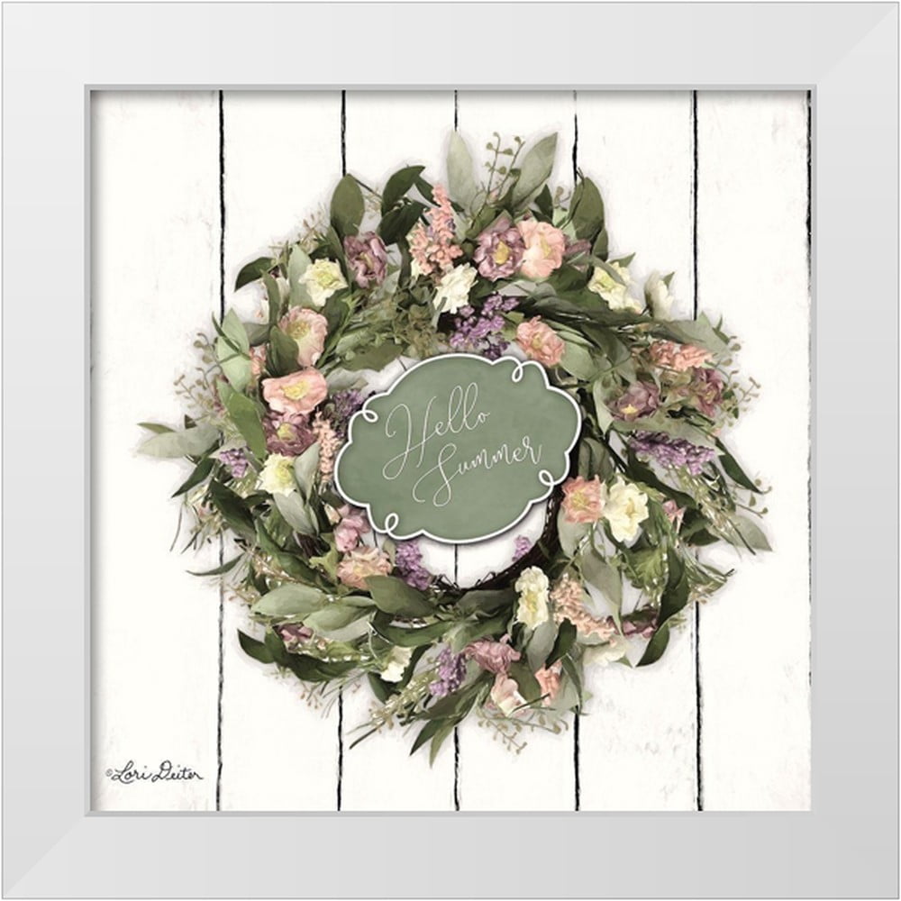 Deiter, Lori 26x26 White Modern Wood Framed Museum Art Print Titled ...