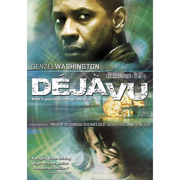 Deja Vu DVD - Denzel Washington, Tony Scott Directed Action Spectacle ...