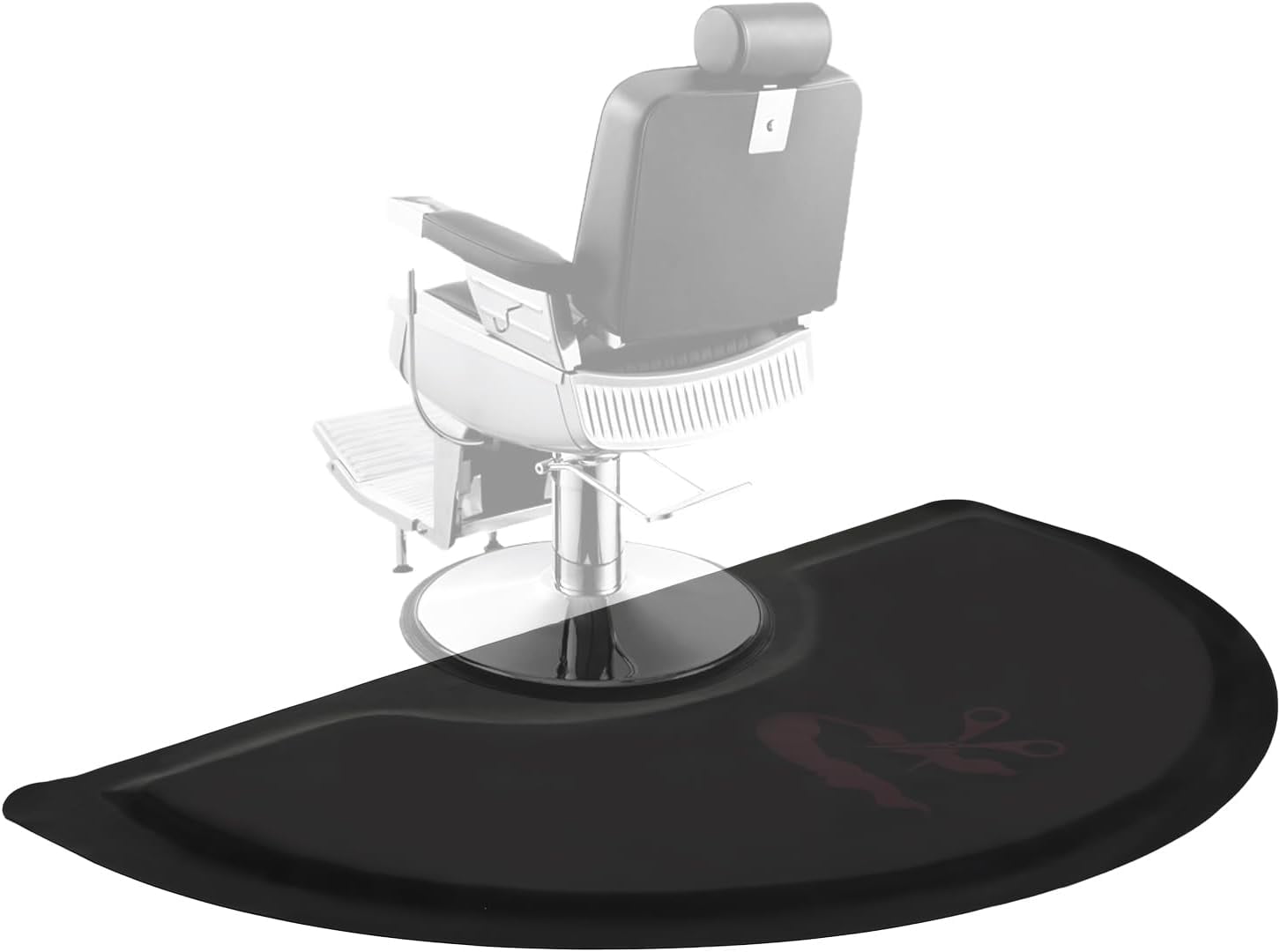 Dejiavue 3 Inch x 5 Inch Hair Stylist Salon Mat,Extra Thick Anti ...