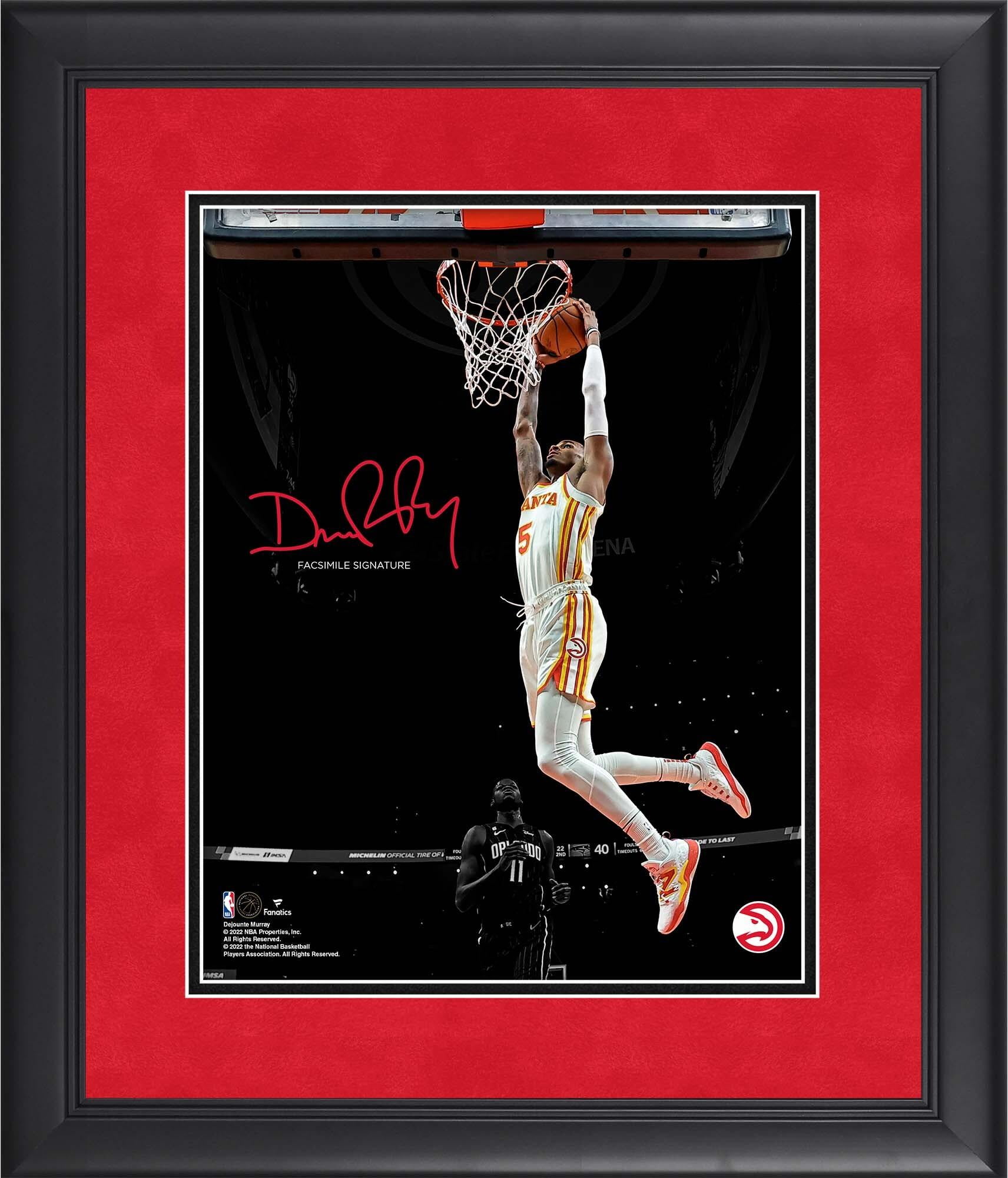 Dejounte Murray Atlanta Hawks Framed 11" x 14" Spotlight Photograph ...