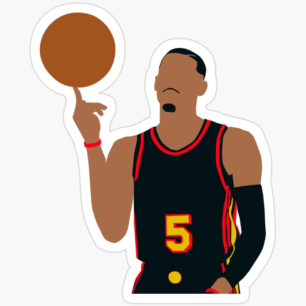 Dejounte Murray Atlanta Sticker Phone Decal Water Bottle Stickers Car ...