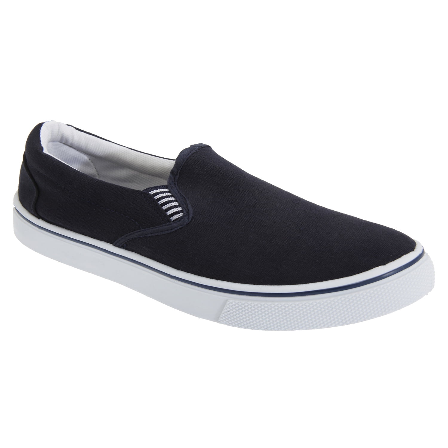 Dek Mens Gusset Casual Canvas Yachting Shoes - Walmart.com