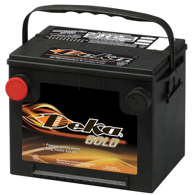 Deka 8049065 Gold Series 650 CCA 12V Automotive Battery - Walmart ...