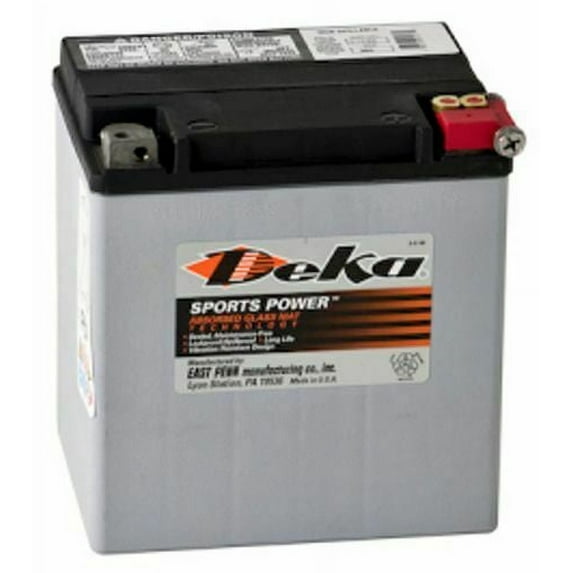 Deka ETX30L AGM Power Sport Battery - OEM Brand New, Spill-Proof ...