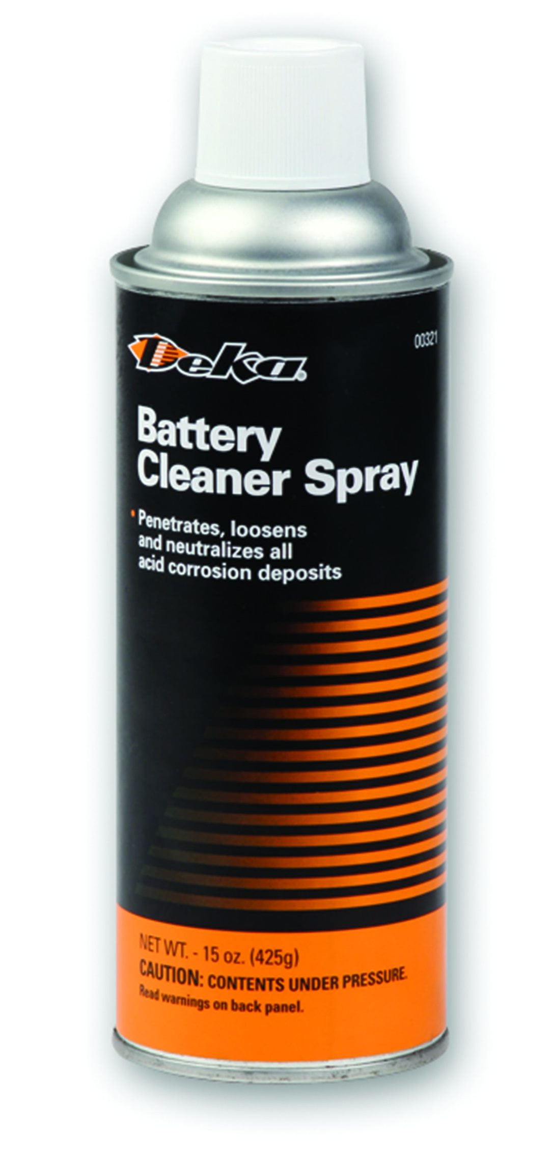 Deka East Penn Battery Cleaner Spray - 15 oz, Non-Flammable, Cleaning ...