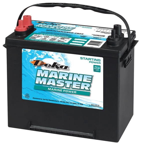 Deka Marine Master 12V 550 CCA Flooded Starting Battery - Walmart.com