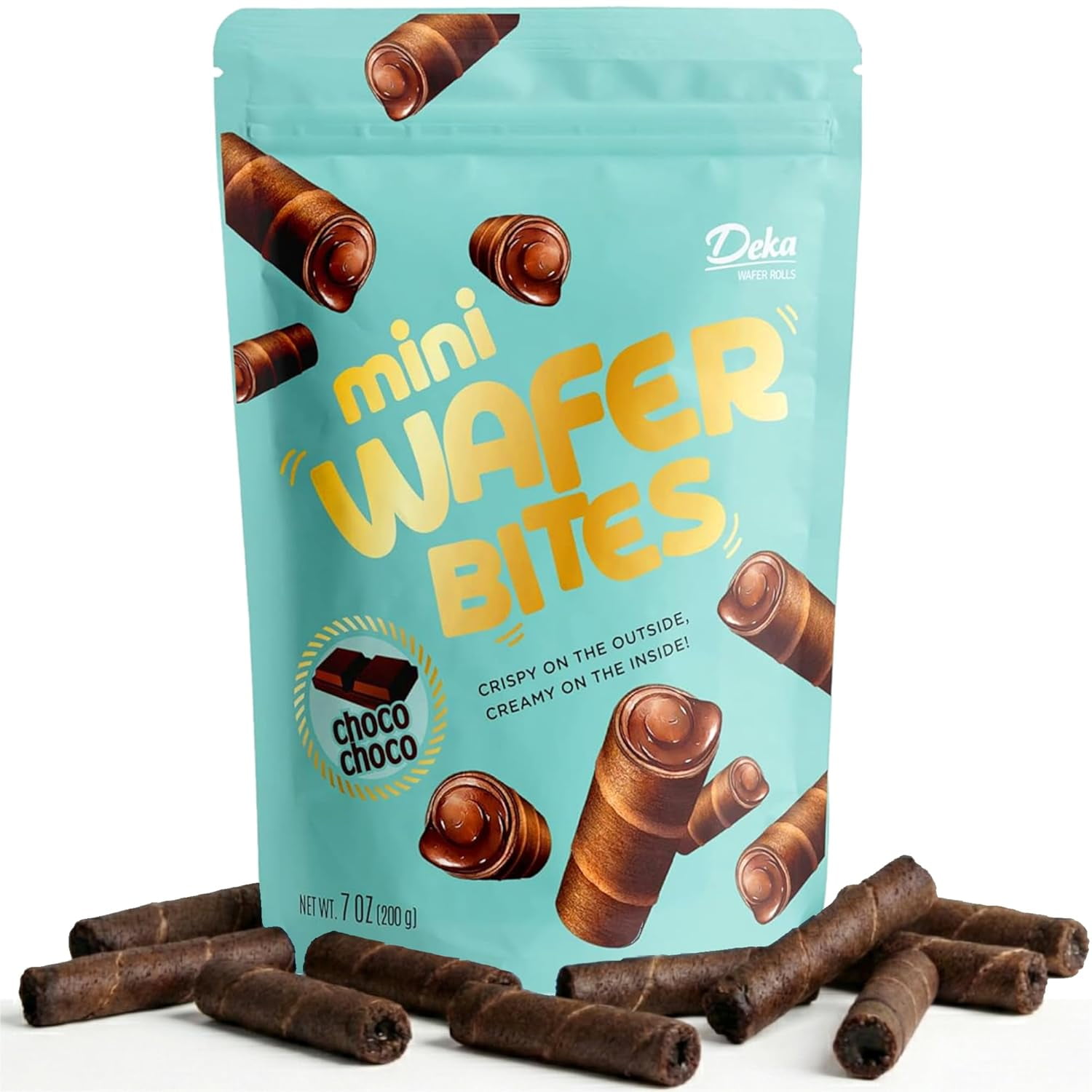 Deka Mini Wafer Bites (ChocoChoco, Pack of 1) - Walmart.com
