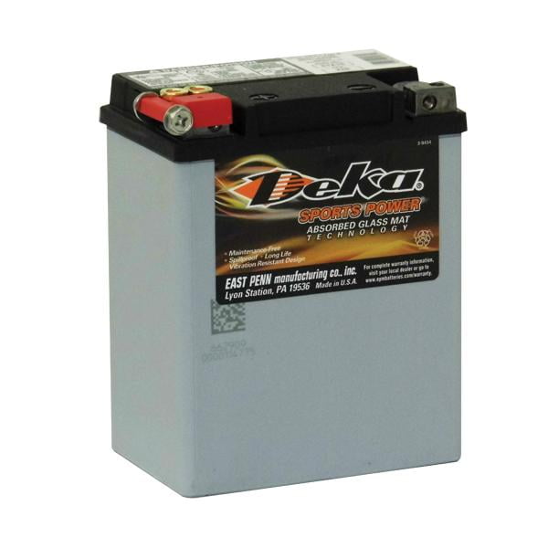 Deka ETX15 Battery, 12V 220CCA Made in USA OEM Deka - Walmart.com